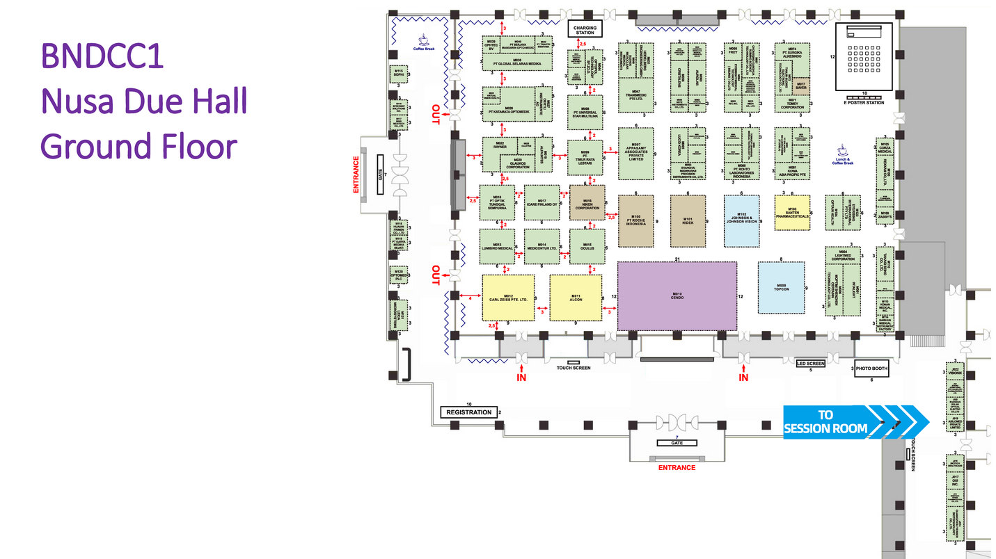 Exhibition Floor Plan – APAO® 2024