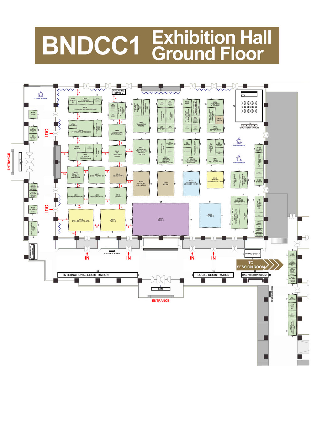 Exhibition Floor Plan – APAO® 2024